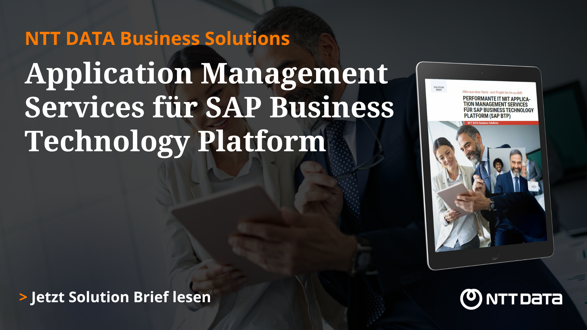 Solution Brief: AMS für SAP Business Technology Platform